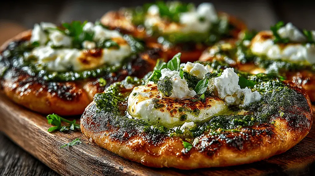 Pesto Mozzarella Naan Recipe: 7-Minute Easy Flatbread